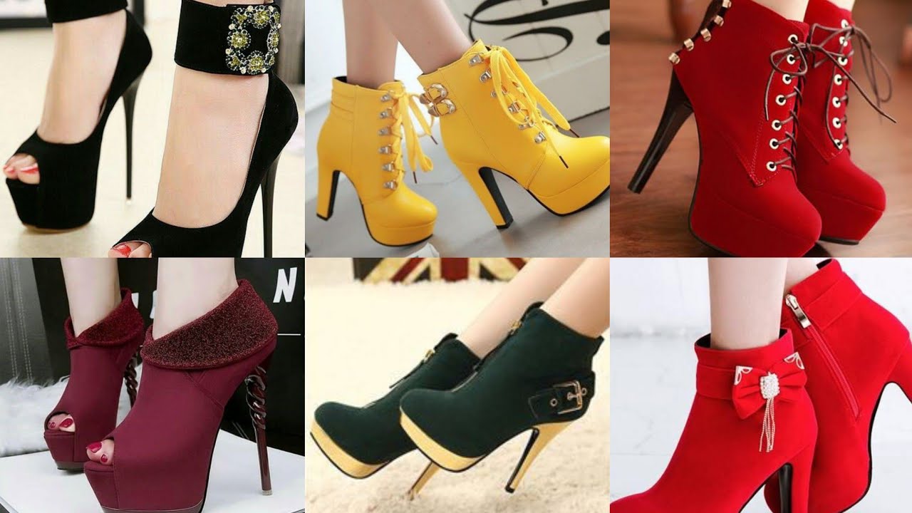 latest collection high heels shoes very attractive and trending heel ...
