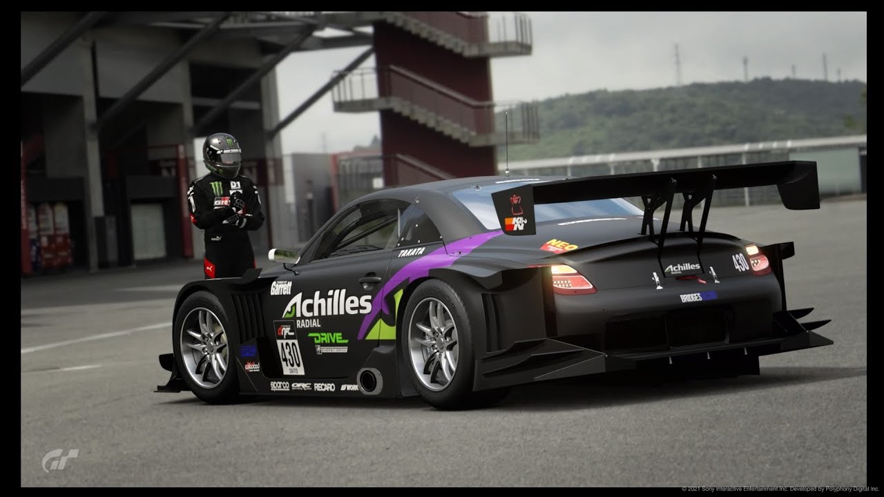 TOM’S SC430 D1GP FUJI drift practice no assist GT SPORT G29 - YouTube