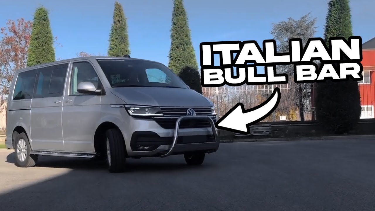 Misutonida Bull Bars & Side Bars for VW Transporter T6 - Accessories ...
