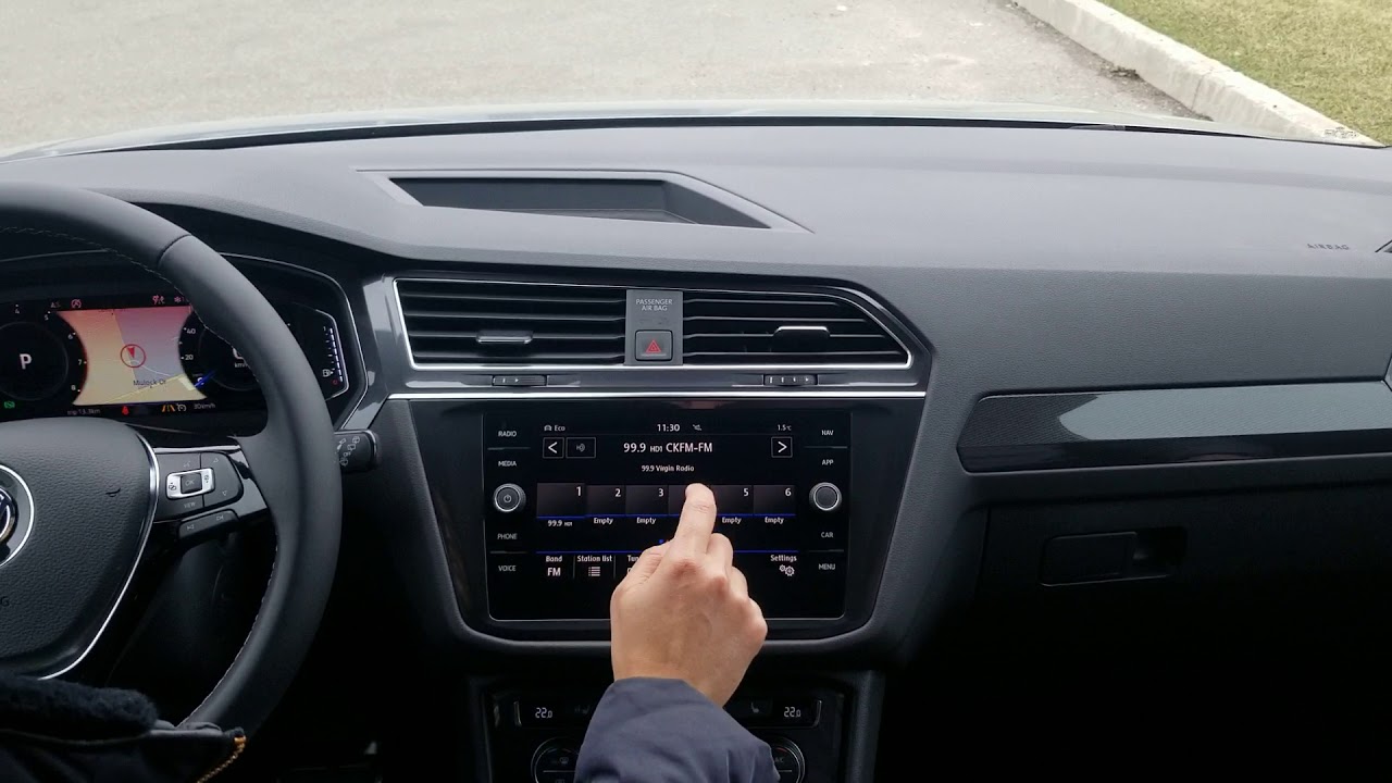 New Car 2019 Volkswagen Tiguan Highline R-LINE Package Interior ...