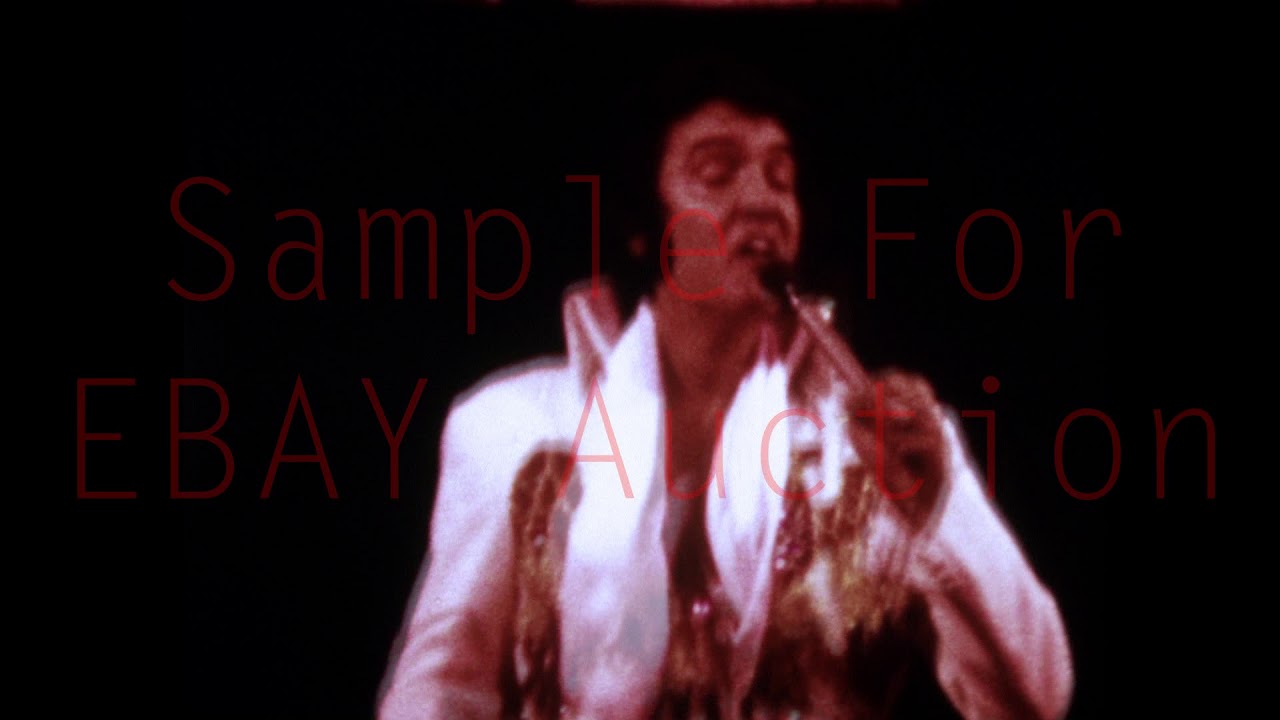 Elvis Live In Philadelphia 1974 - Super 8 / 8 mm - Sample For Ebay ...