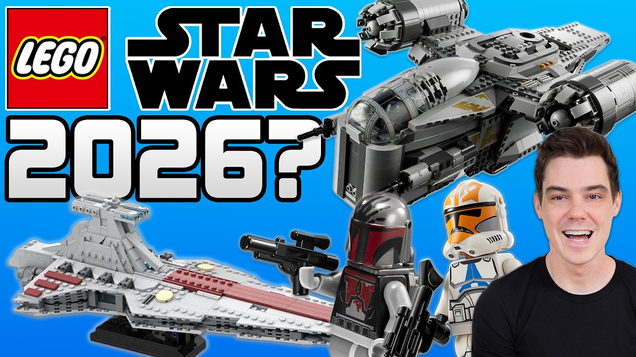 FIRST LEGO Star Wars 2026 SET RUMORS!? (Battle Pack, Razor Crest ...