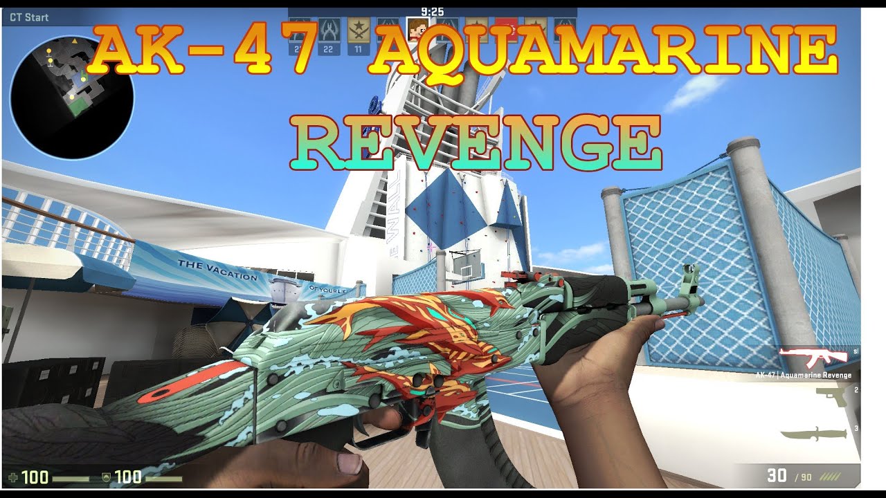CS GO: AK-47 AQUAMARINE REVENGE FALCHION CASE OPENING / GAMEPLAY - YouTube