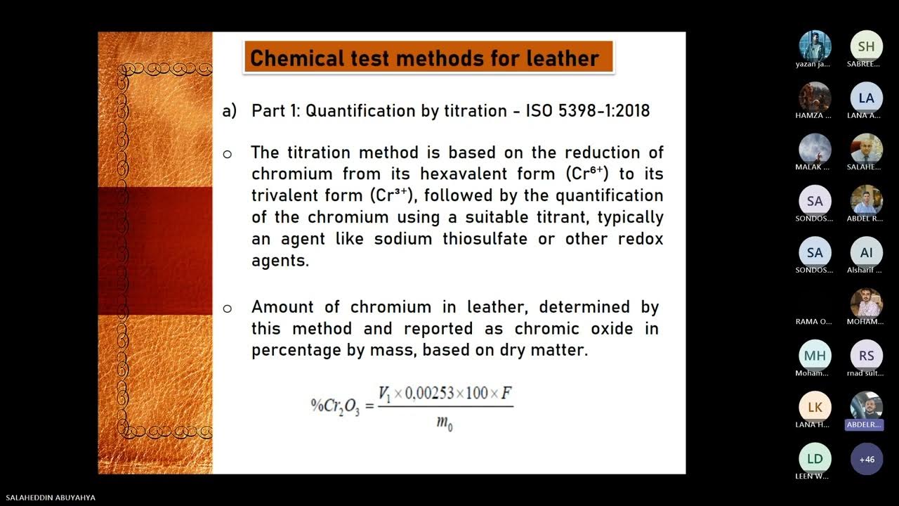TANNING TECHNOLOGY Lecture # 16+17 - YouTube