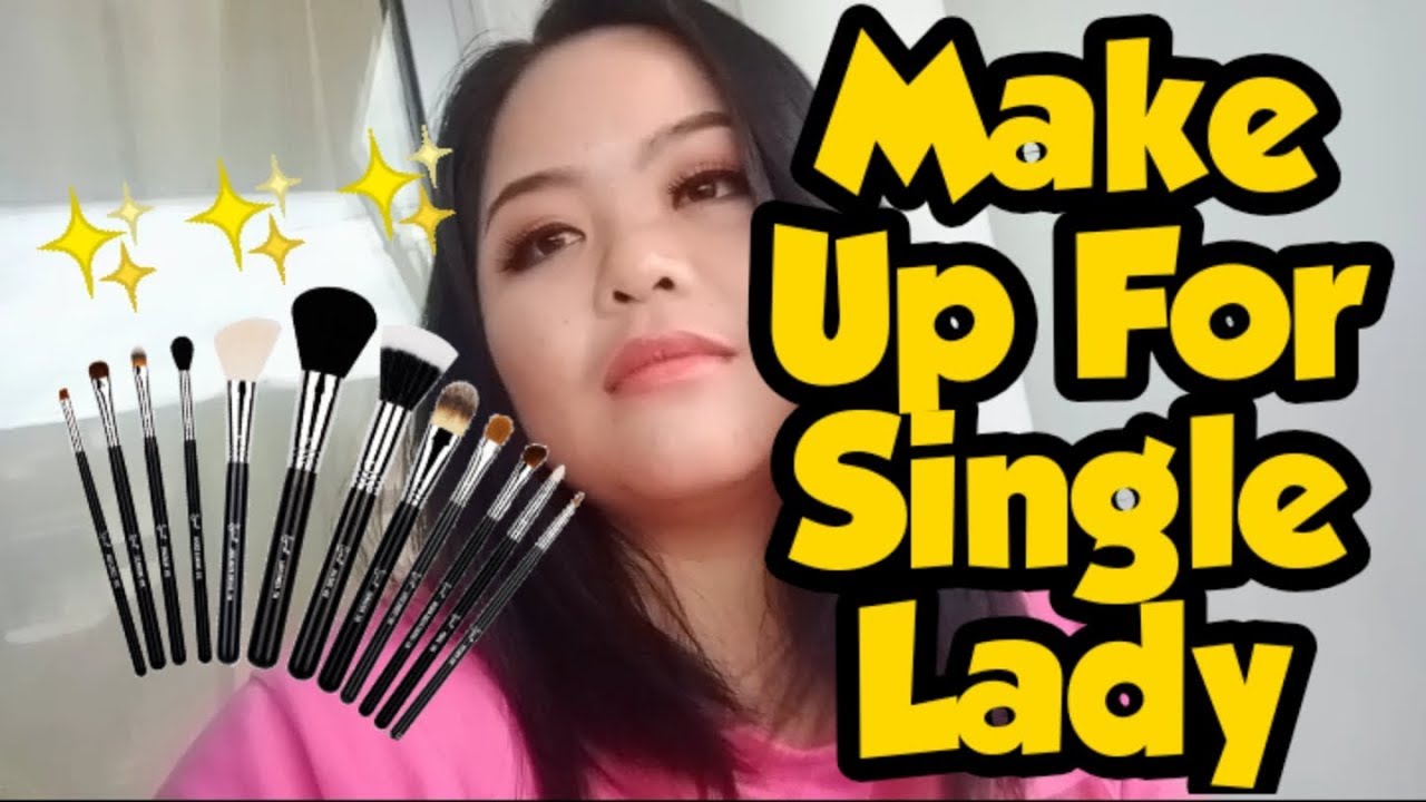 My first Simple Make Up Vlog | Especially for single lady - YouTube