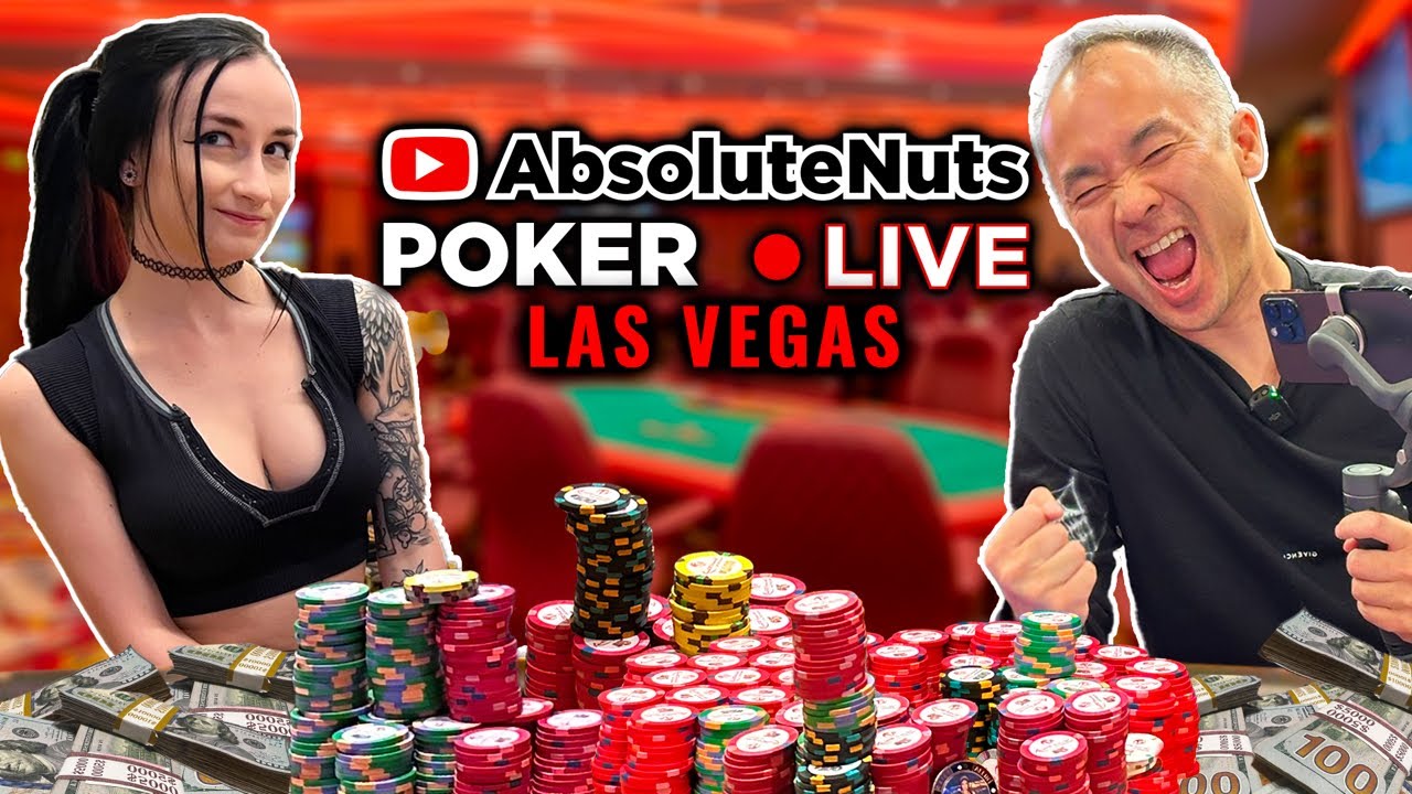 🥜 POKER Las Vegas! Vanessa Kade & ABSOLUTE NUTS ♥️♠️ 11/26/23 - No Limit Holdem - YouTube