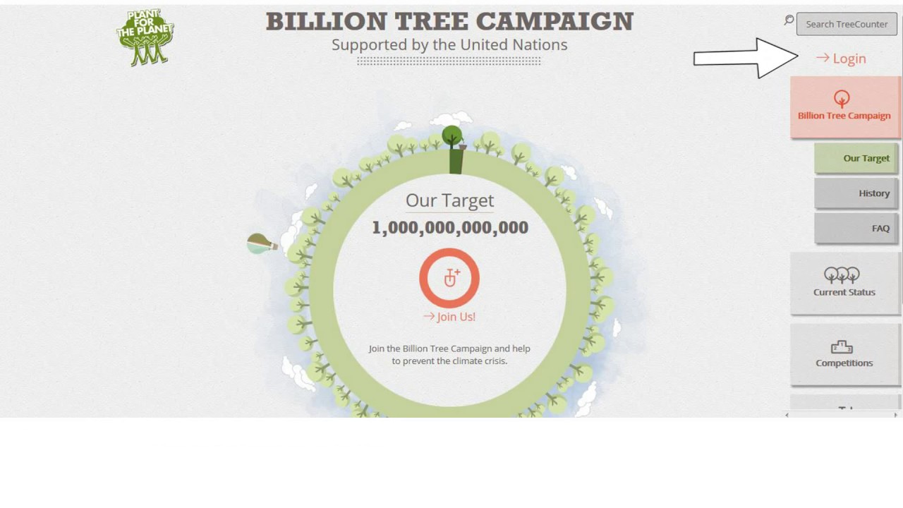Billion Tree Campaign Guide: Competitions - YouTube