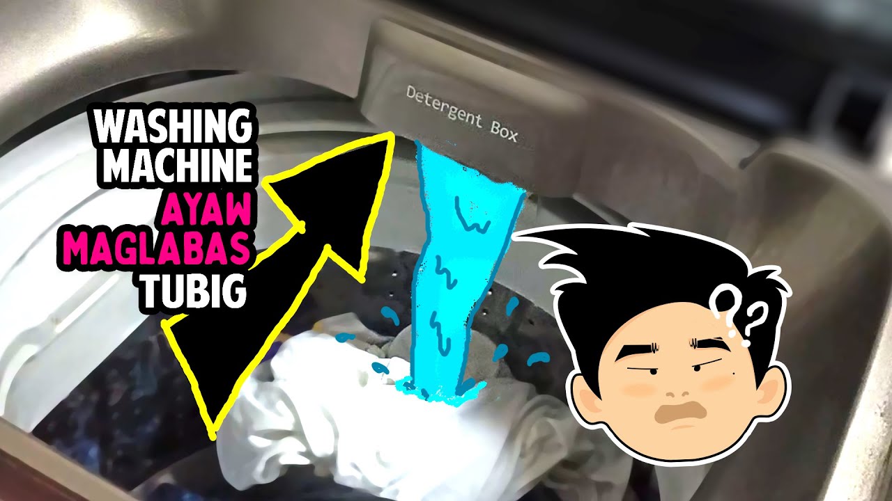 Washing Machine Ayaw Mag labas ng tubig #Whirlpool #Automatic # ...