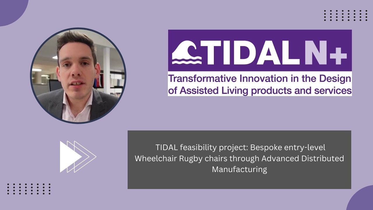 TIDAL feasibility project: Wheelchair Rugby, Dr Tim Whitehead, Aston ...