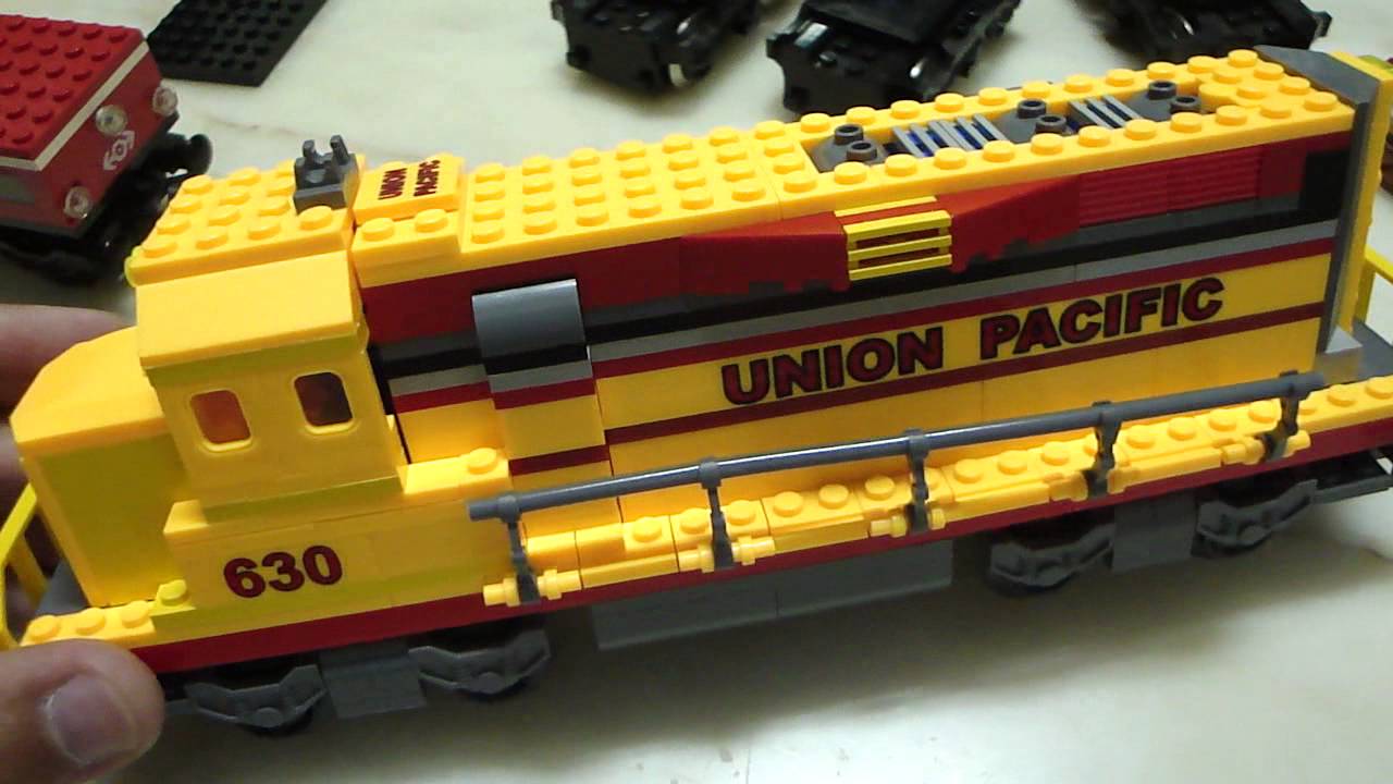 Lego and Enlighten Trains [1st video] - YouTube