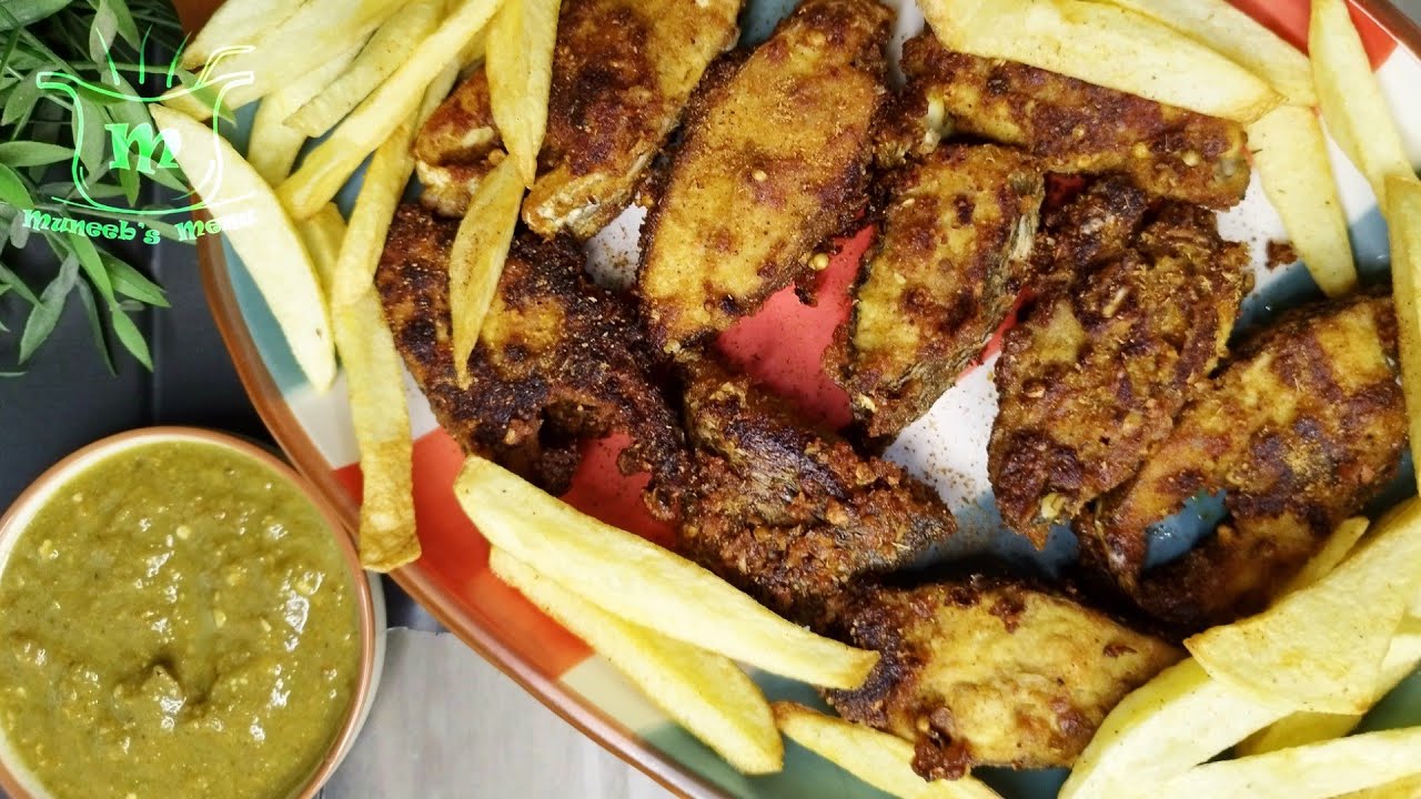Chatpati Fish Fry Recipe | Spicy Fish Fry | Crispy Fish Fry | Muneeb's ...