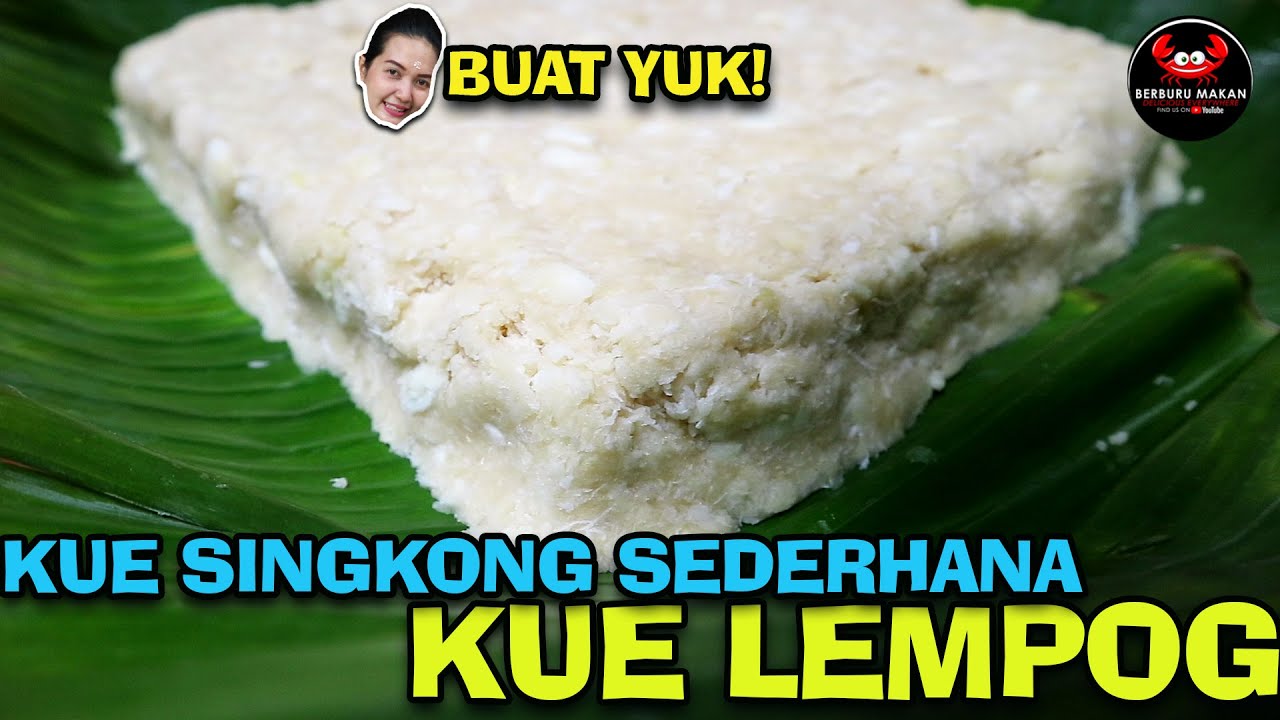 KUE SINGKONG SEDERHANA YANG TAK KALAH LEZAT DIBANDING KUE DI TOKO KUE ...