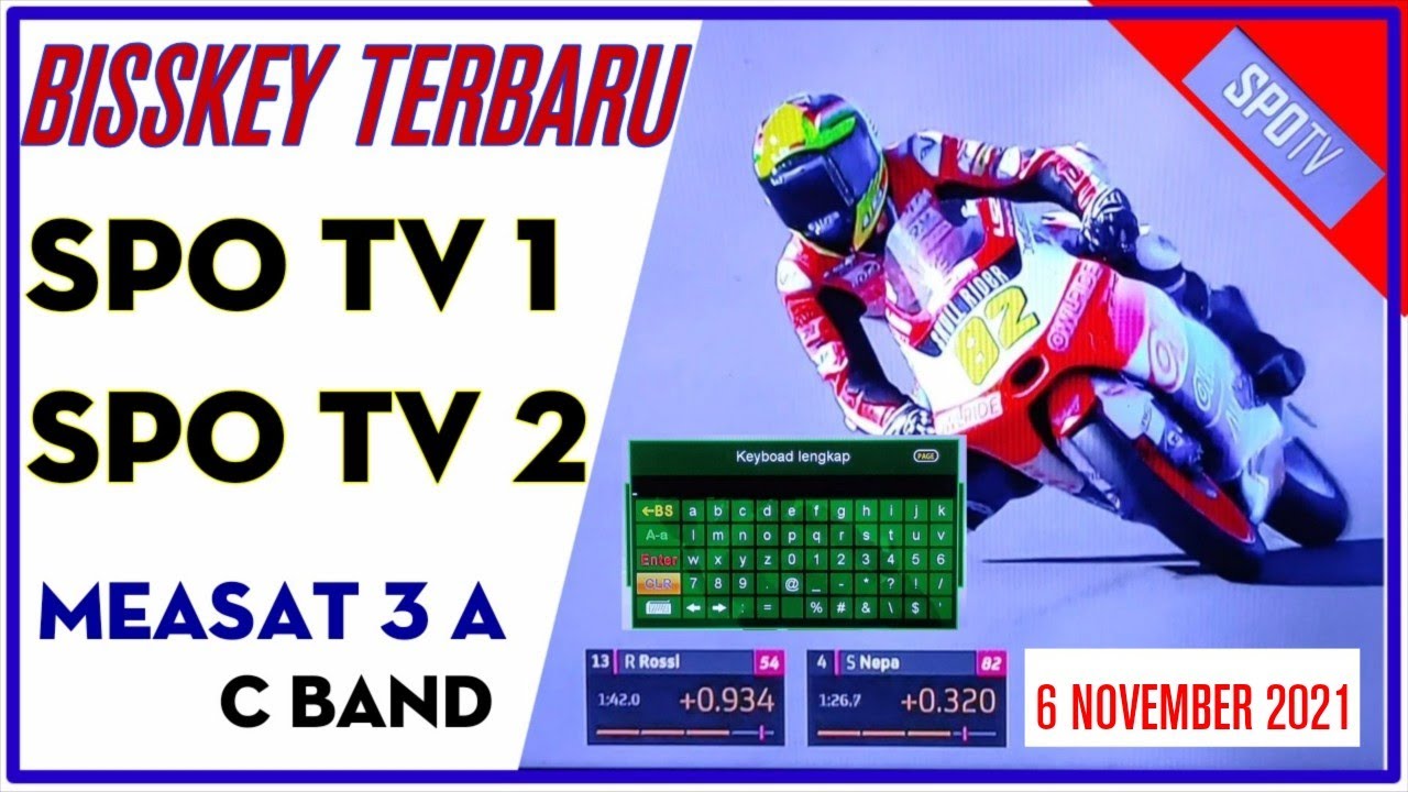 Biss Key Terbaru SPOTV Measat 3A || 6 November 2021 - YouTube