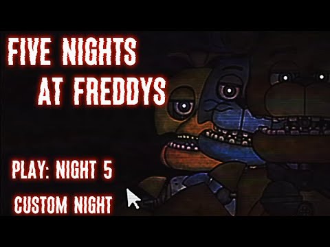 Custom Night (FNAF/VHS) dc2 - YouTube