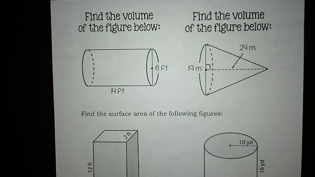 Three-Dimensional Figures Part 1 - YouTube