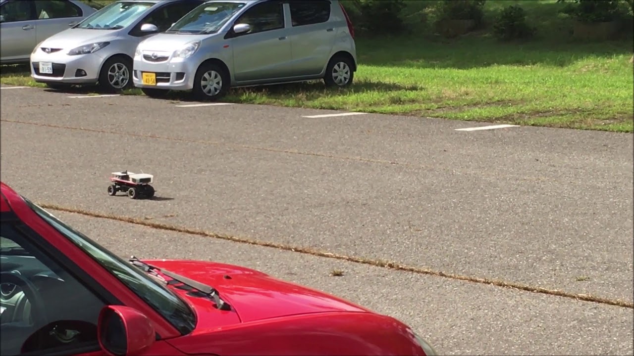 Autonomous RC Car, GPS Tracking Oval track - YouTube
