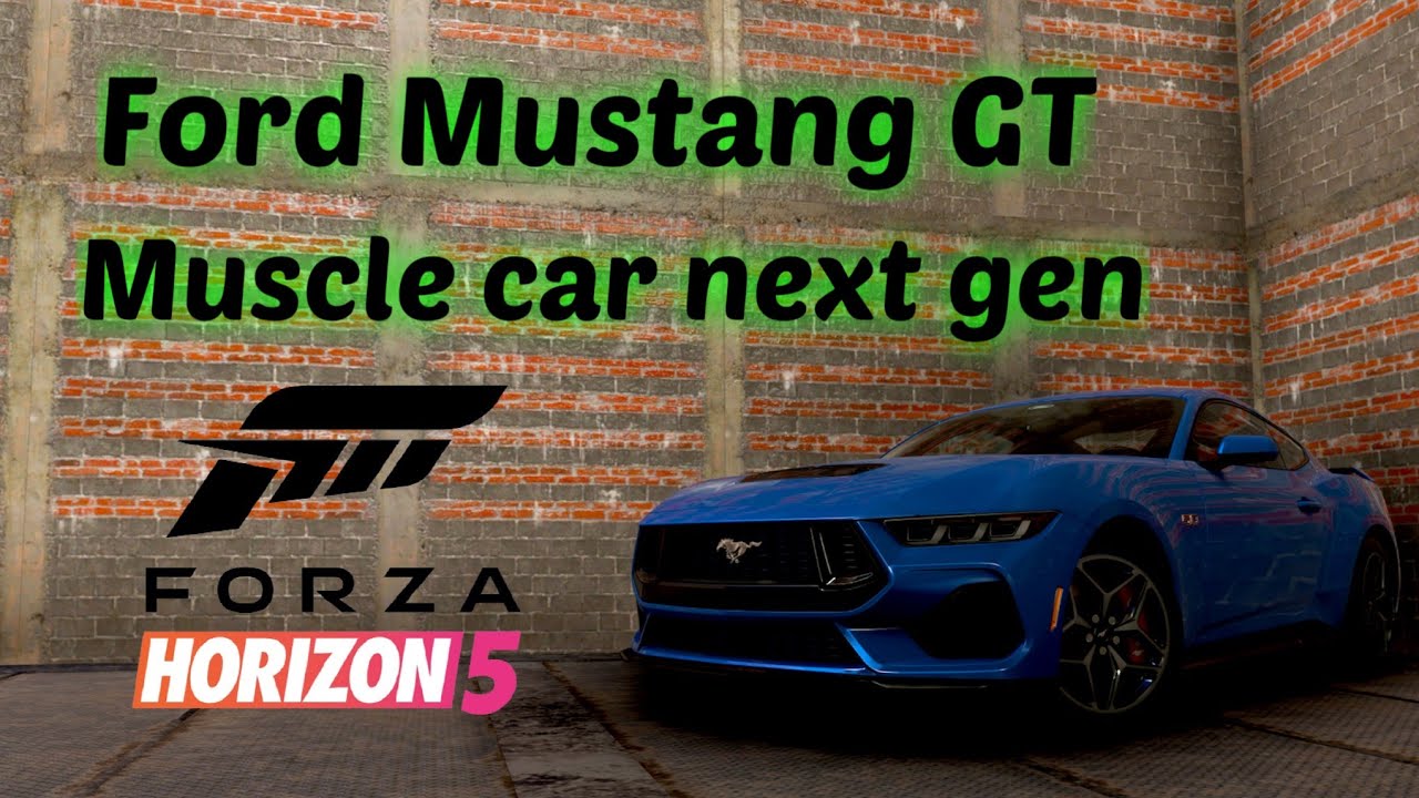 Ford Mustang GT (2024) // FORZA HORIZON 5 // TEST-AMELIORATION - YouTube