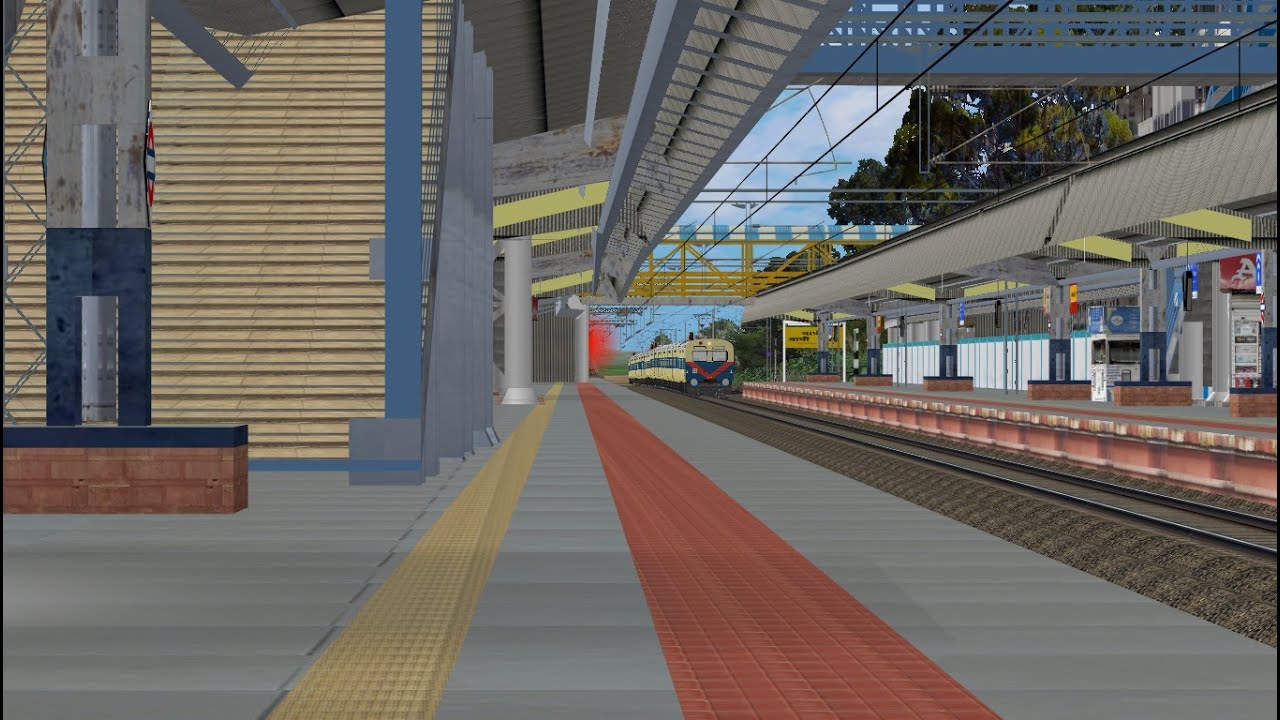 RailFanning at Vapi Station MSTS Openrails WR Khandesh Route - YouTube