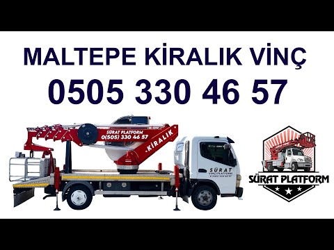 Maltepe Kiralık Vinç | 0505 330 46 57 | Sürat Vinç Platform