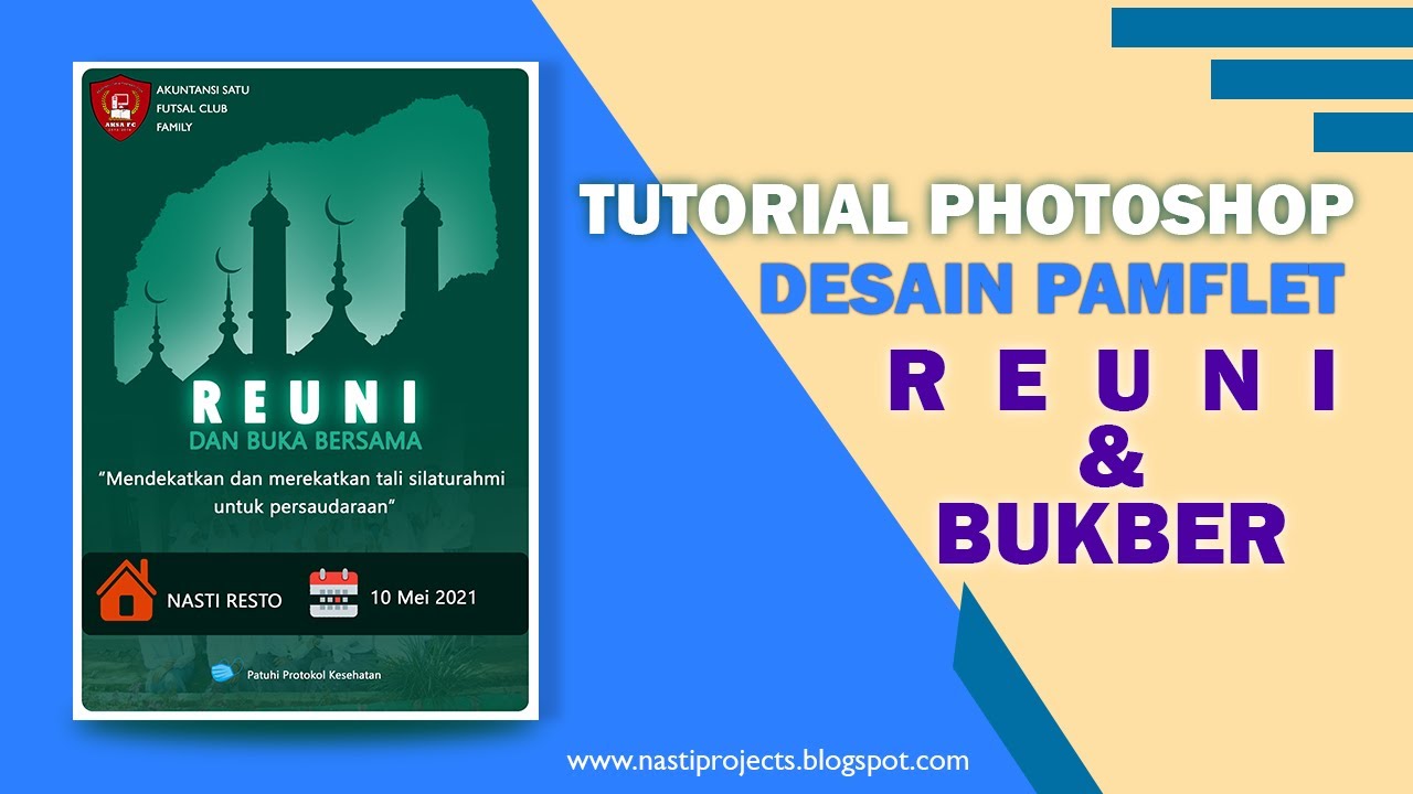 Tutorial Photoshop Untuk Pemula - Cara Membuat Desain Pamflet/Flyer ...