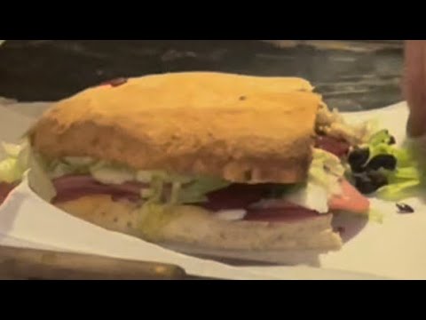 How to make a cold cut trio on Italian herb bread. Firehouse Subway ...