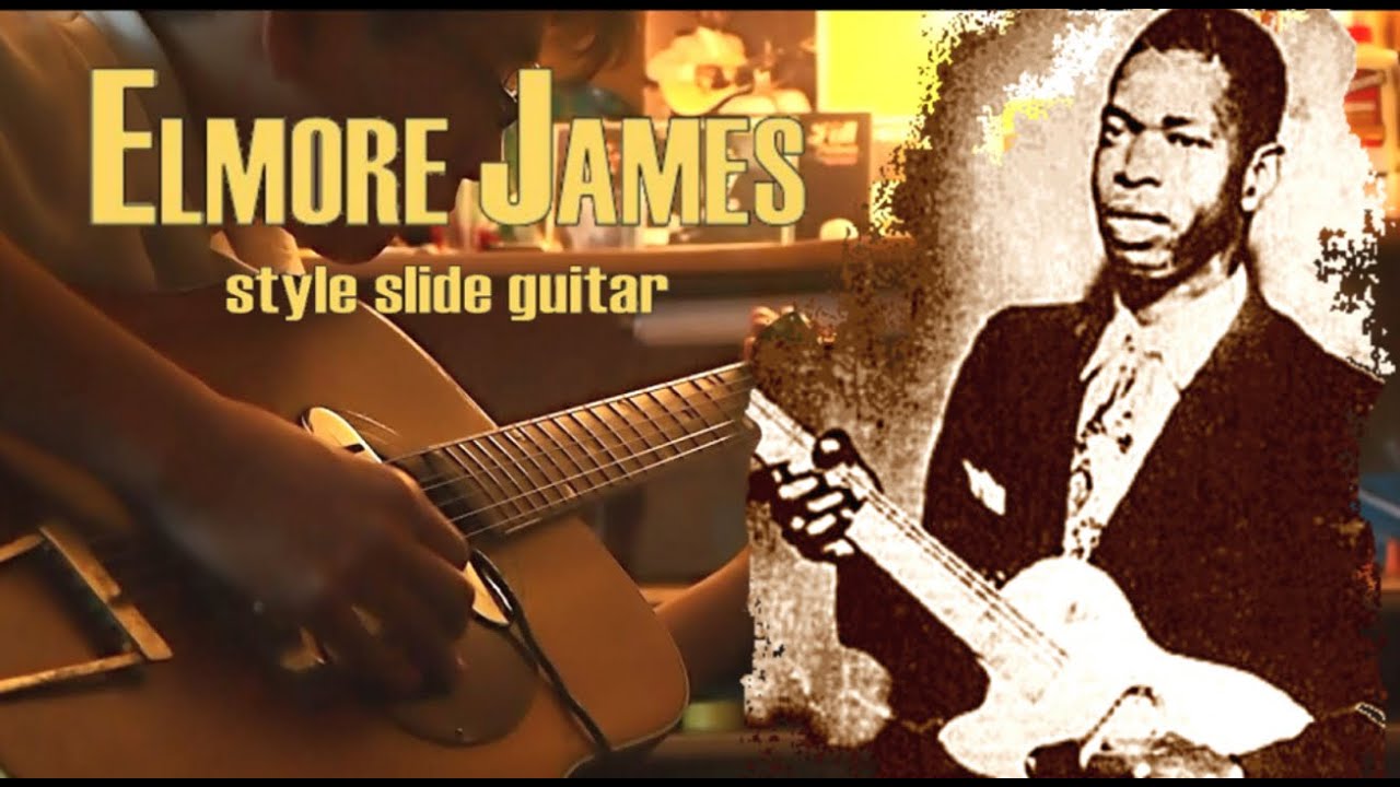 Elmore James style スライドギター (Open D) with RHC-B ＆ Kay 6100 - YouTube