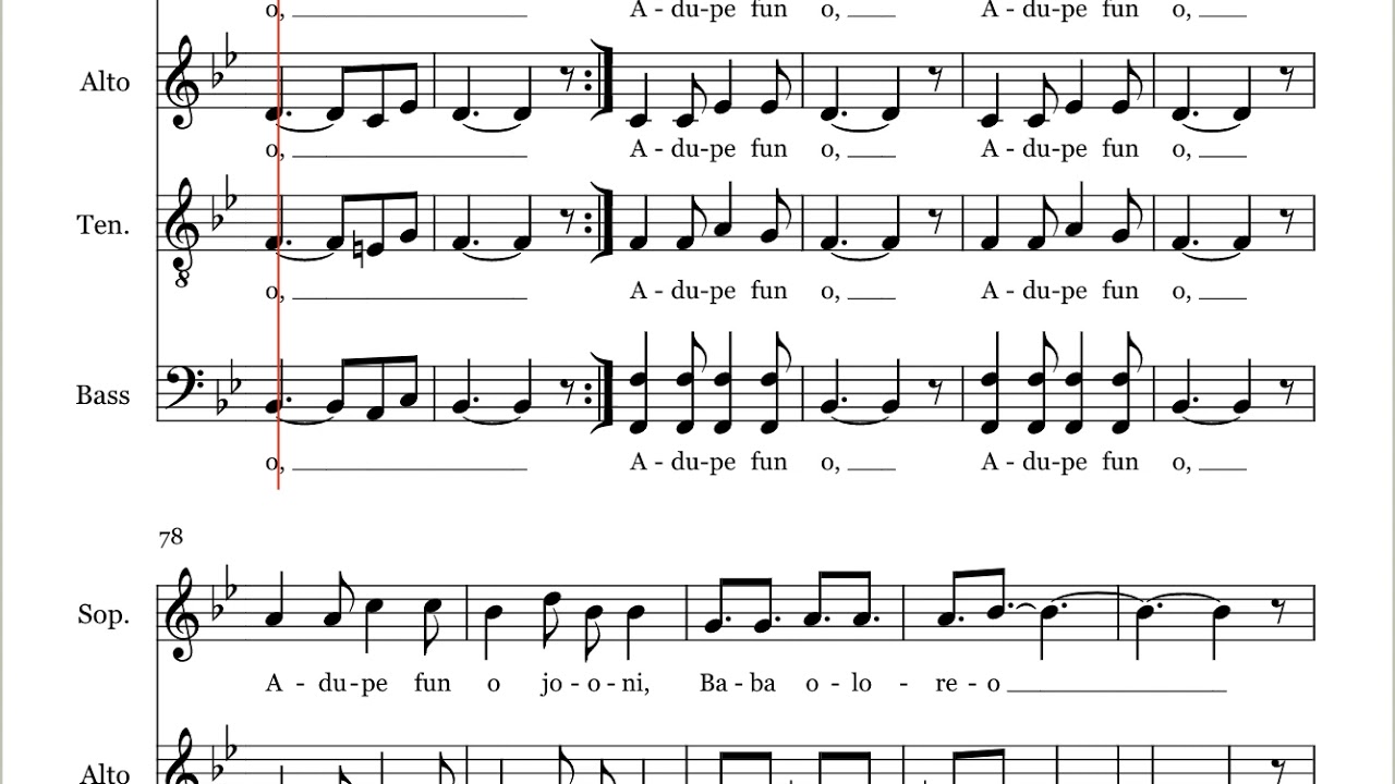 Betelehemu ALTO TRACK - YouTube
