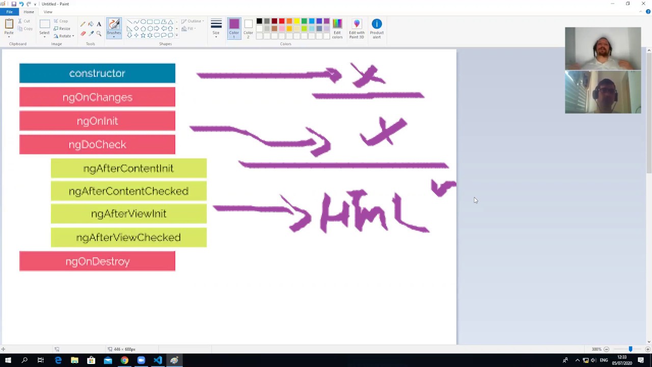 אנגולר שיעור 27 - angular life cycle - אריאל רובינשטיין - YouTube
