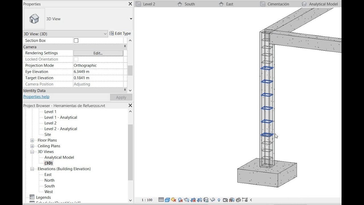 Tip-17 Refuerzos en Columnas con Revit Structure - YouTube