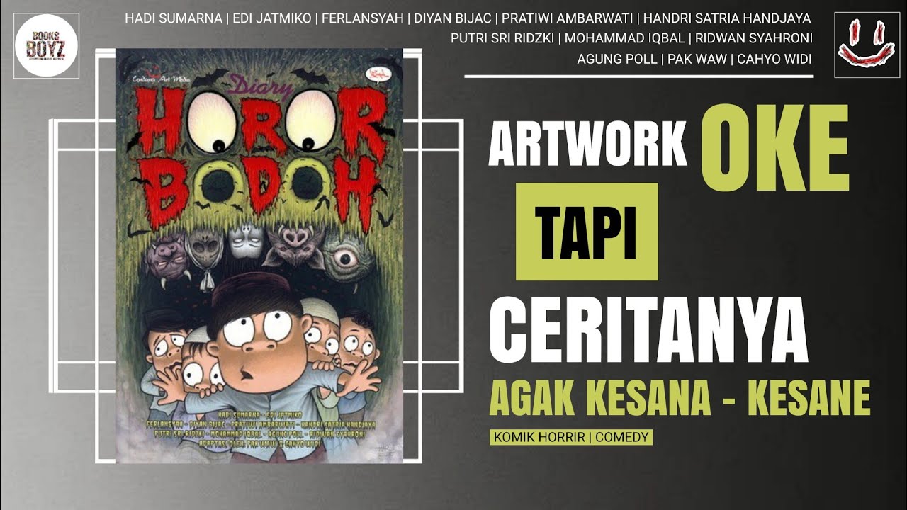 ART KHAS ! - Review KOMIK DIARY HORROR BODOH - Kompilasi Komik Horor ...