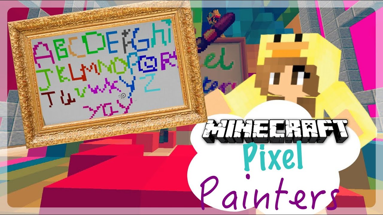 ABC & Fire! | Pixel Painters | Minecraft Minigame - YouTube