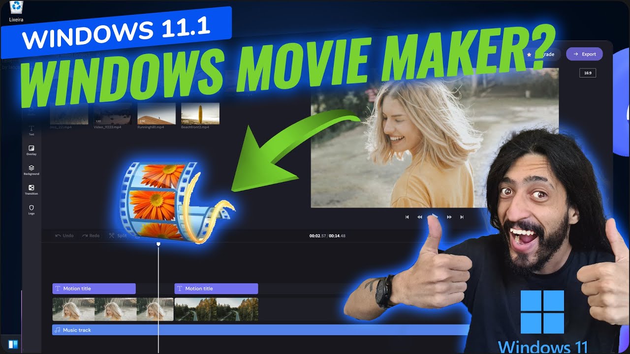 UM NOVO WINDOWS MOVIE MAKER??? Conheça o novo app de edição de videos ...