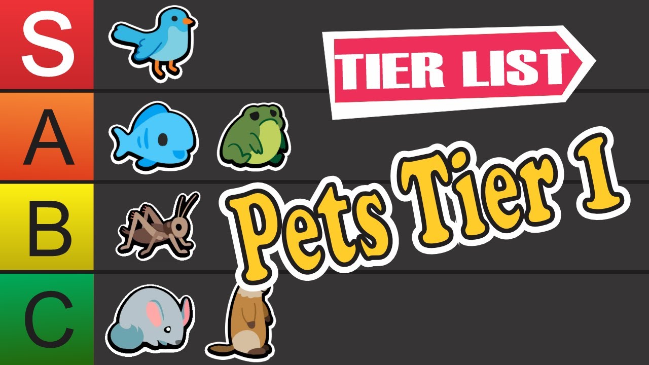Qual MELHOR tier 1 na minha opinião - Super Auto pets #tierlist # ...