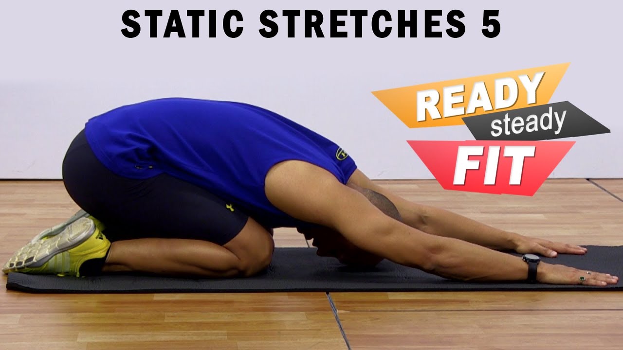 Get Ready To Work Out || Static Stretches || Stretches To Relax The ...