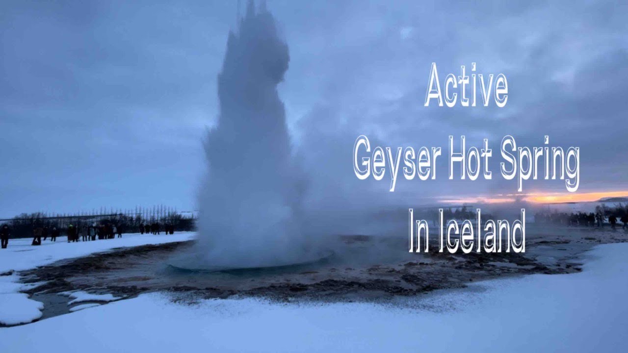 How Do Geyser Hot Spring Erupts - Can Sprout Boiling Water Up To 70 ...