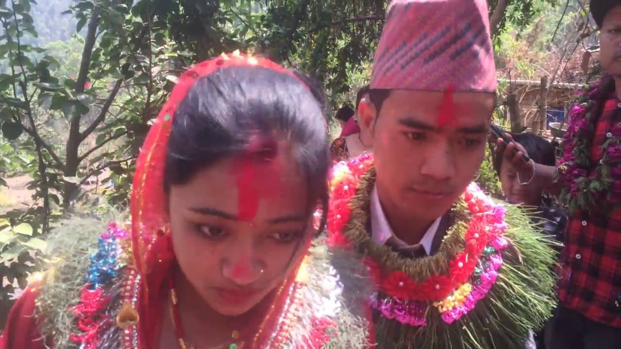 Happy Wedding in Magar Culture HD Nepali 2073 - YouTube