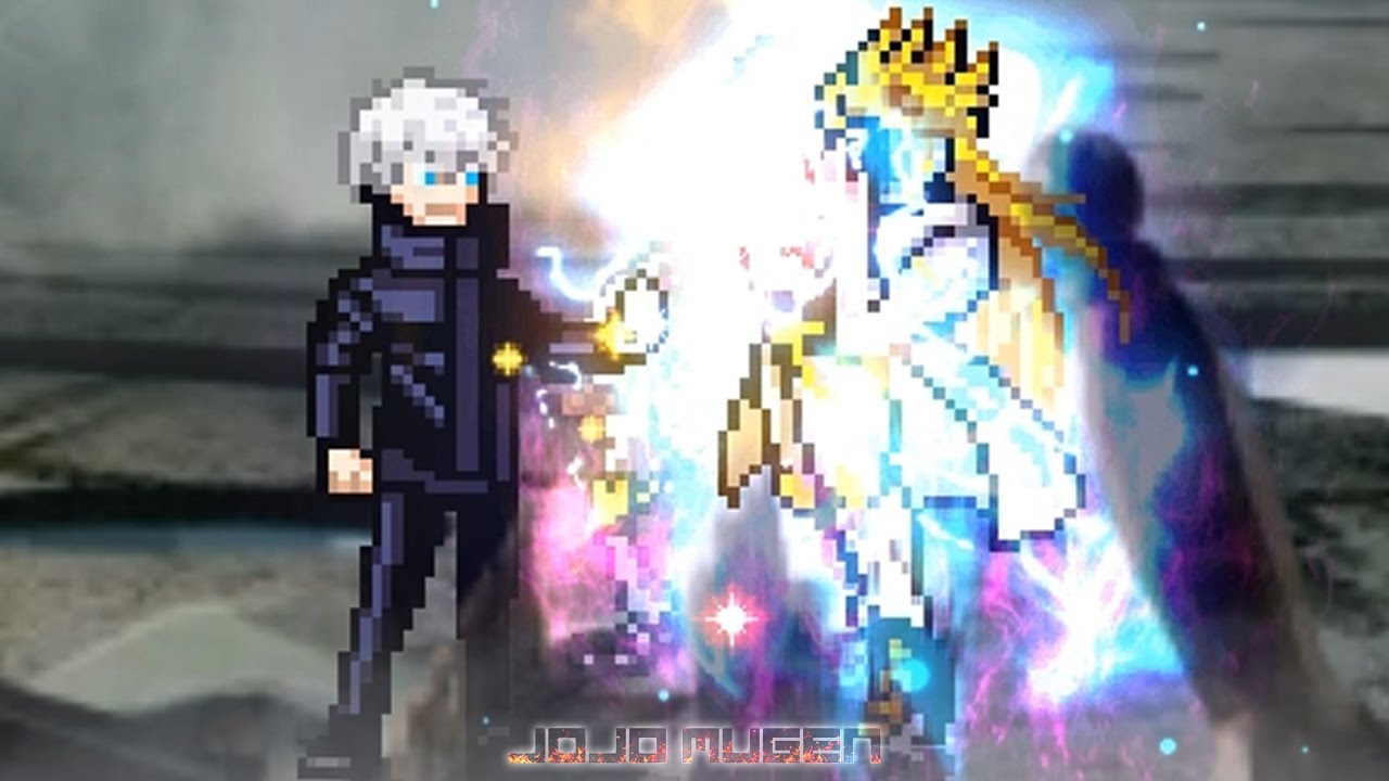 DIO OVER HEAVEN vs LIMITLESS GOJO . FIGHT UNTIL MUGEN IS DESTROYED ...
