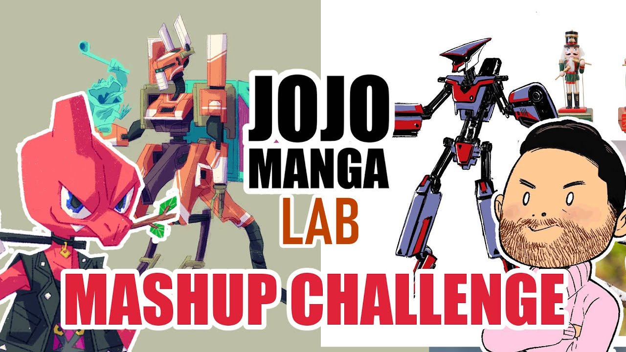 Disegniamo ROBOT e MECHA - LAB - #MASHUPCHALLENGE - YouTube