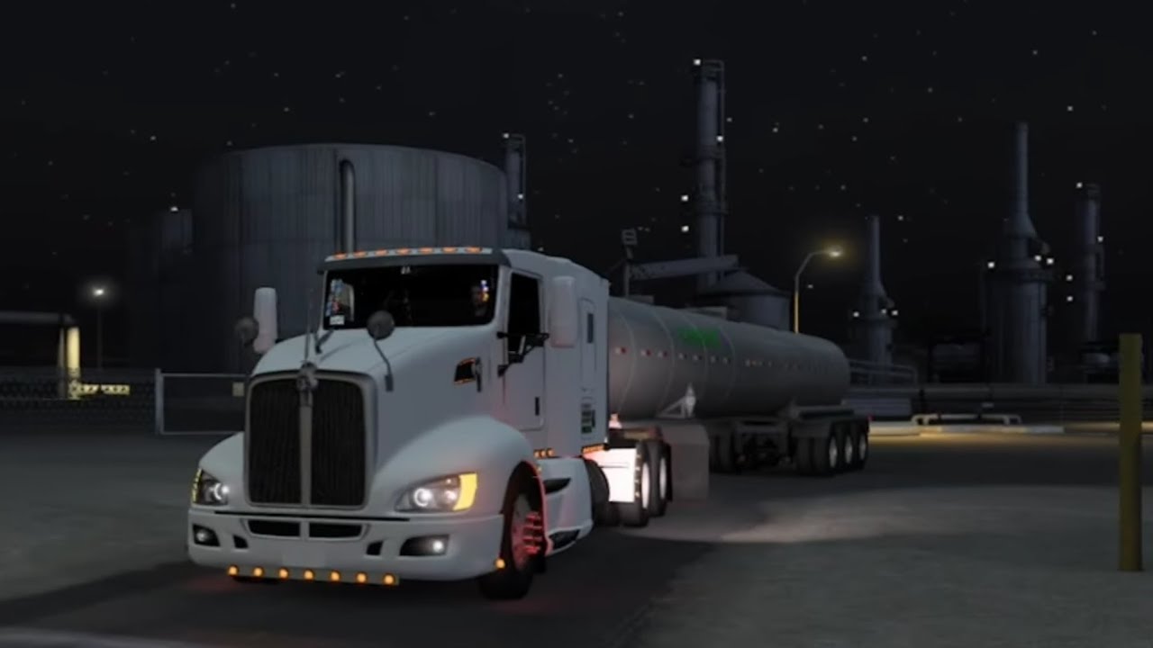 t660 sisterna entregando en Albuquerque y cargando en Phoenix con ...