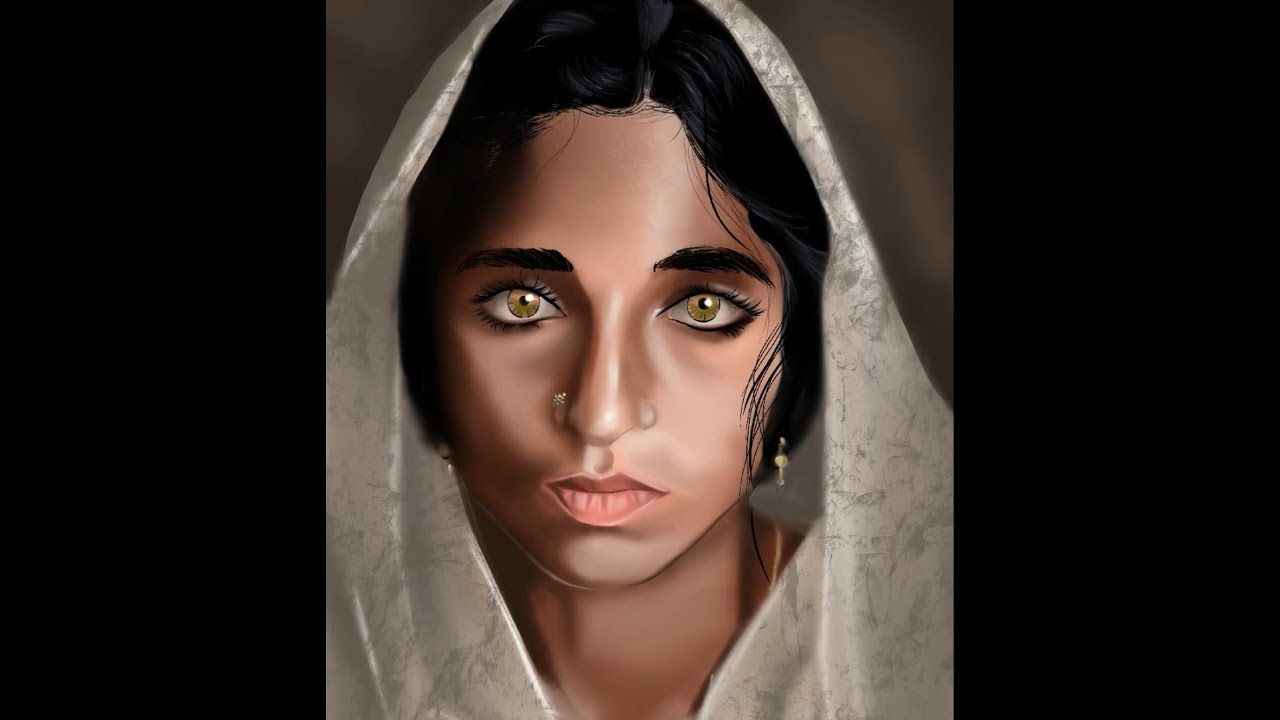 Draw a portrait with me | Digital portrait Timelapse #procreate # ...