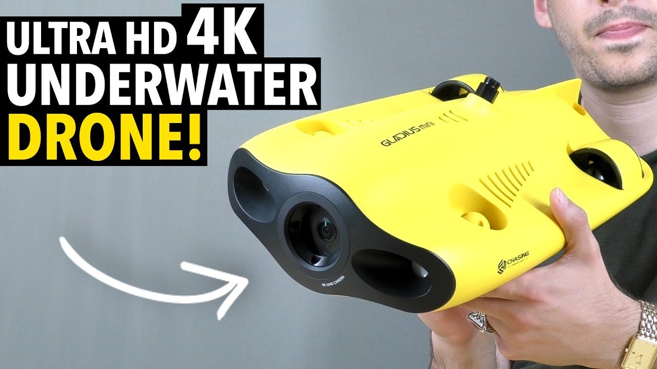 Gladius Mini 4k Underwater Drone Review & Unboxing - YouTube