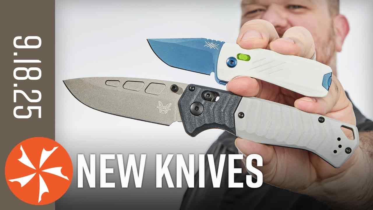 Flashy vs Dull - New Knives September 18th, 2025 at KnifeCenter - YouTube