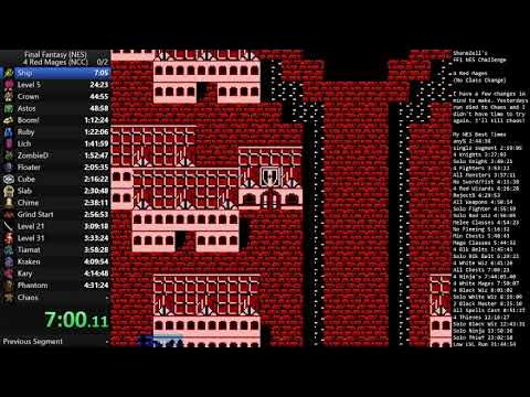 FF1 NES 4 Red Mages (No Class Change) 4:41:43 - YouTube