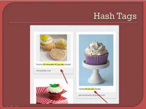 05 - "Pinterest Marketing" - Keyword, Hash Tags, and Links - YouTube
