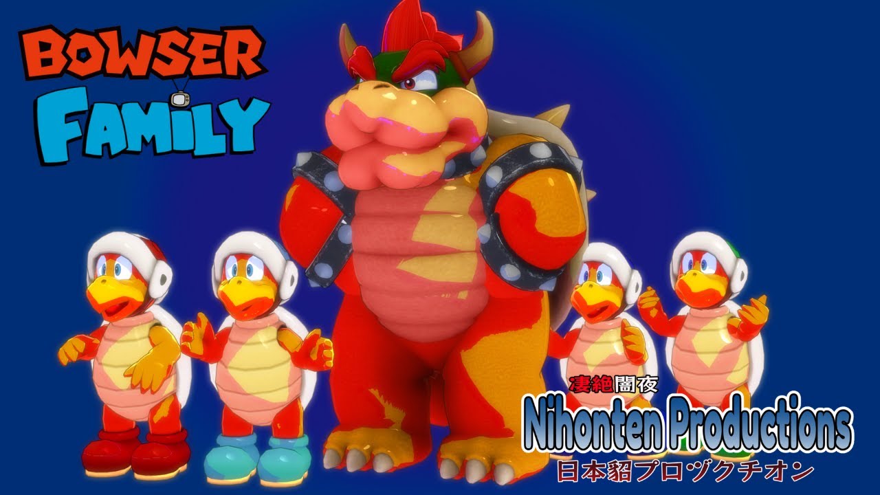 【MMD】Bowser's Family : Bowser Roasts Donkey Kong with His Overreacting ...