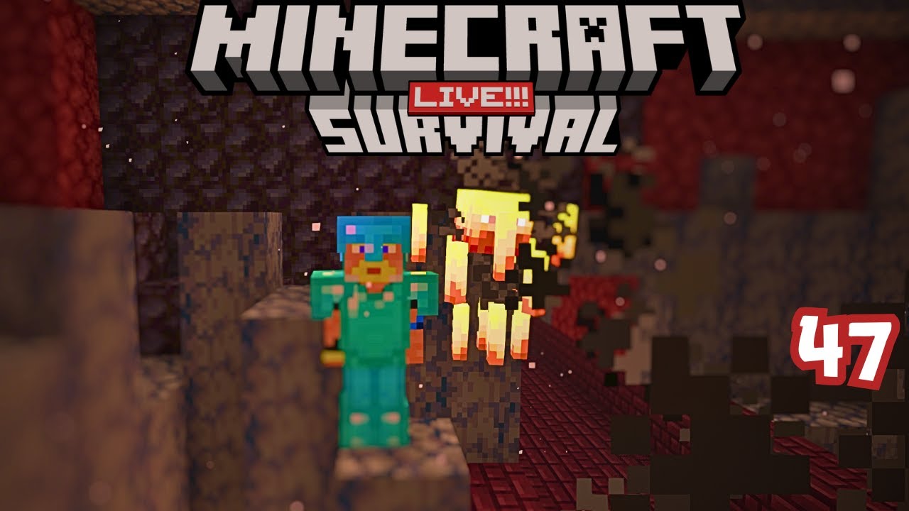 Nether Adventure: Blaze Farm Quest (Chill Minecraft Stream) - Flazzerty ...