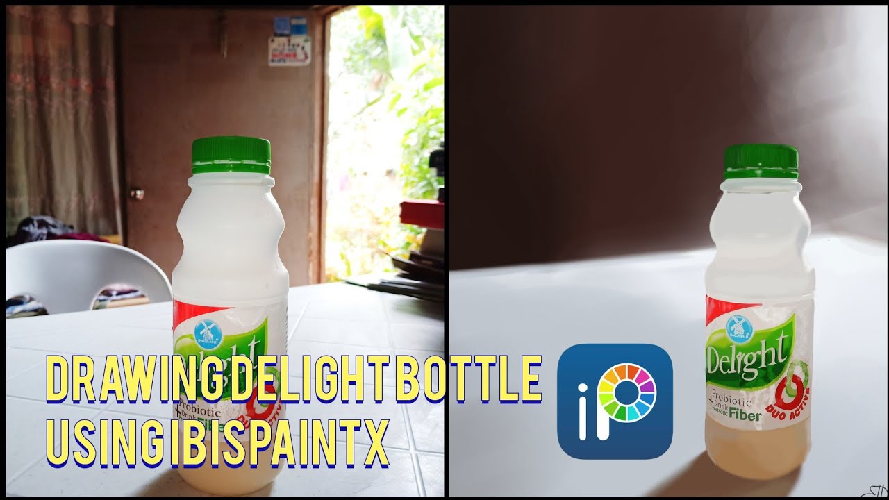 DRAWING DELIGHT BOTTLE x ibisPaintX - YouTube