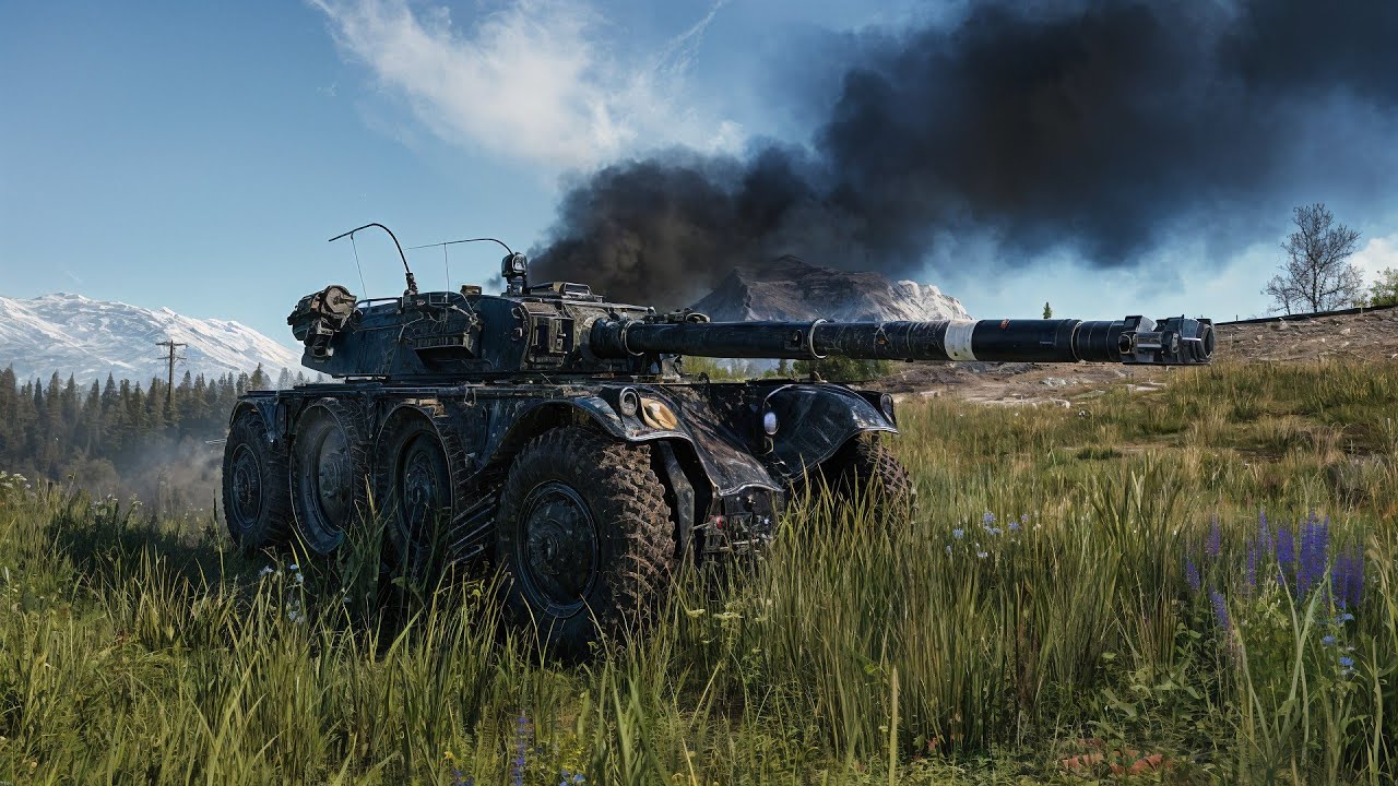 Panhard EBR 105 • Time of the Last Warrior • World of Tanks - YouTube