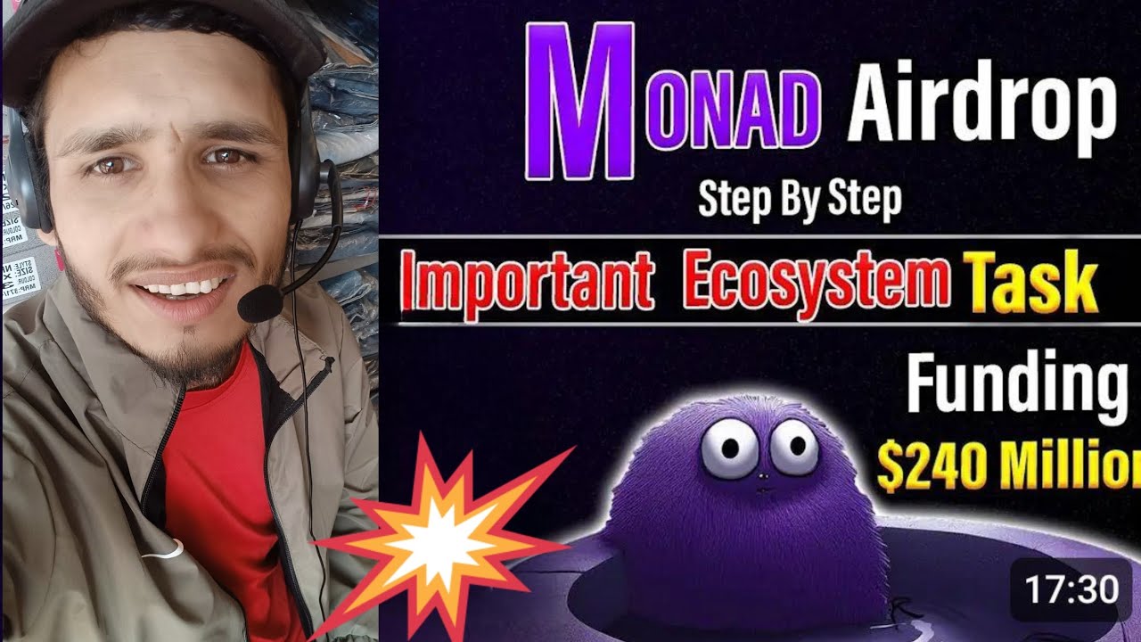 Biggest Airdrop 100% 😍 | Monad Testnet Airdrop Ecosytem Full Guide 2025 ...
