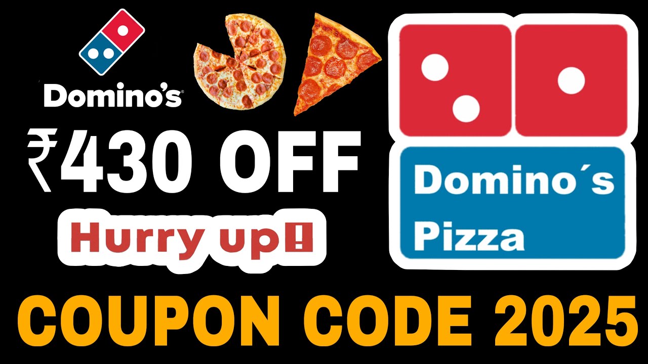 💥 Domino’s Coupon Code 2025 🍕 | Get Upto 70% OFF 💸 | Domino’s Discount ...